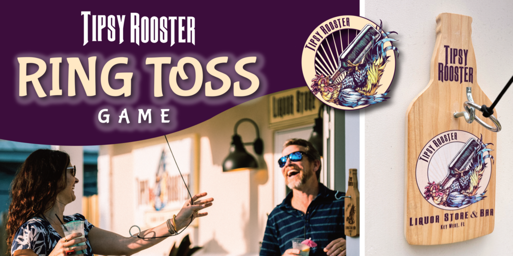 Ring Toss Game - Tipsy Rooster